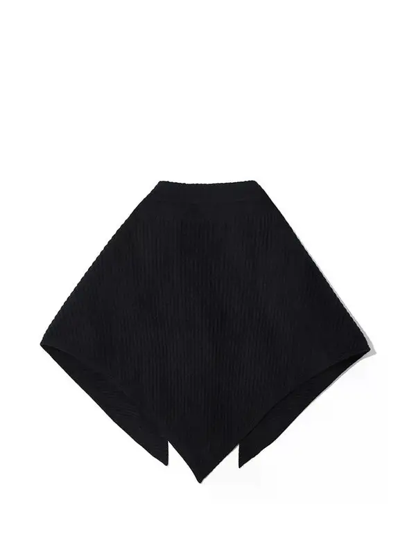 MAISON MARGIELA Ribbed-knit Triangular Scarf