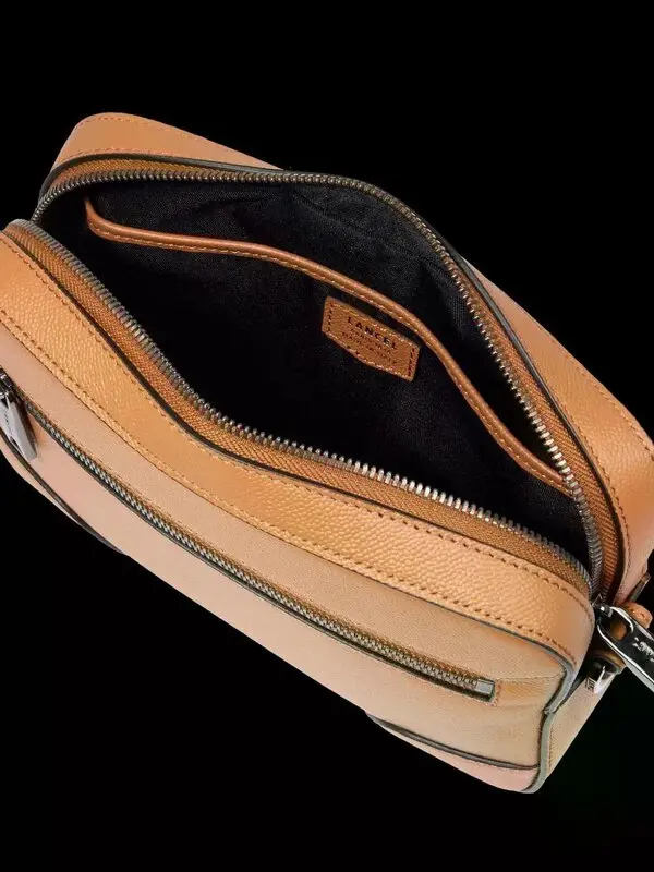 LANCEL Charlie Grained Leather Camera Bag