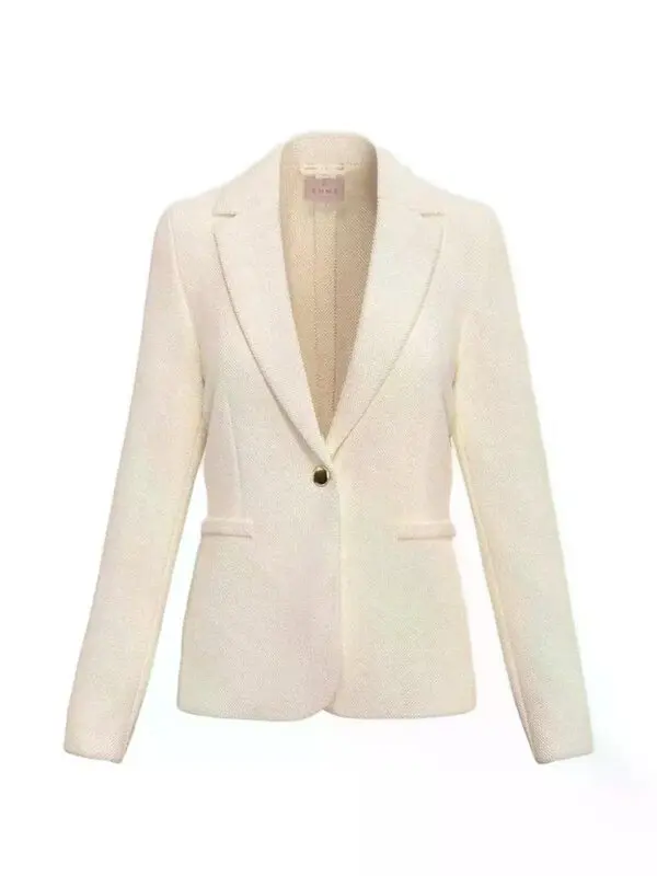 Marella Textured Single-breasted Jacket