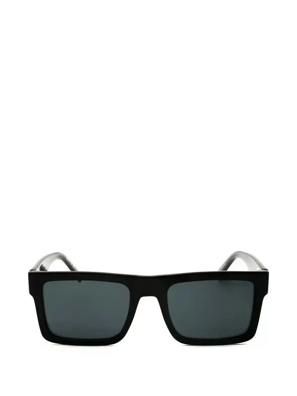 Hugo Rectangle-frame Sunglasses - Black