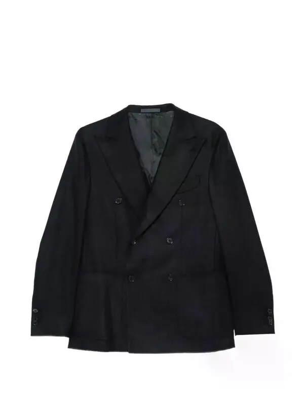 Caruso Double-breasted Blazer