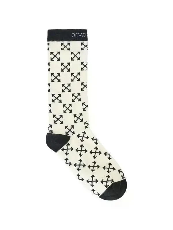 Off-White Arrows-pattern Socks