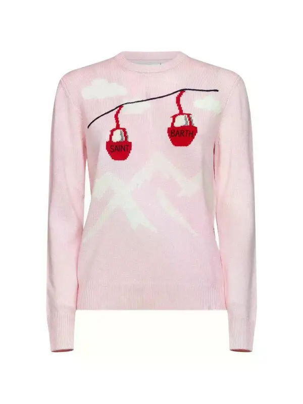 MC2 SAINT BARTH Queen Postcard-jacquard Sweater
