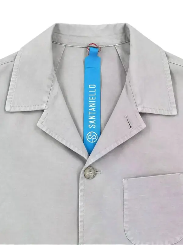 SANTANIELLO Zagara Single-breasted Blazer - Grey