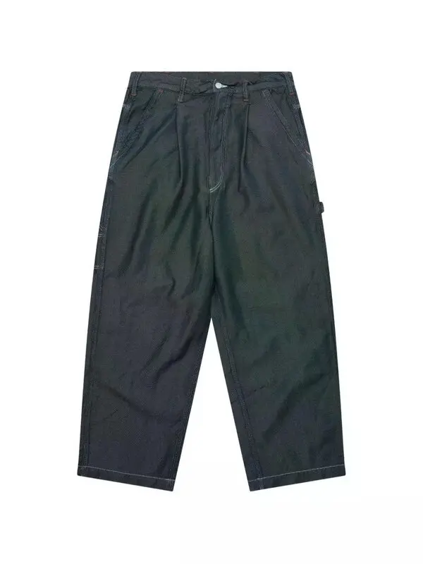 Comme Des Garçons Garment-dyed Pleated Trousers