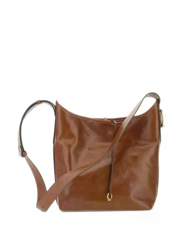 GIANNI CHIARINI Small Carla Leather Cross Body Bag - Brown