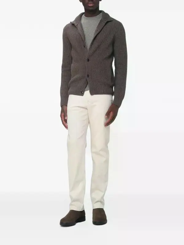 Agnona Ribbed-knit Cashmere Sweater