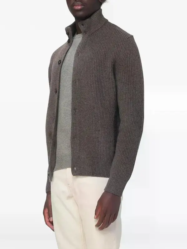 Agnona Ribbed-knit Cashmere Sweater