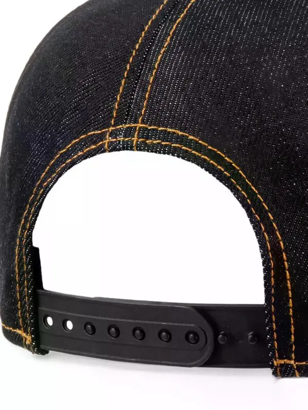 Stetson Logo-patch Denim Trucker Cap