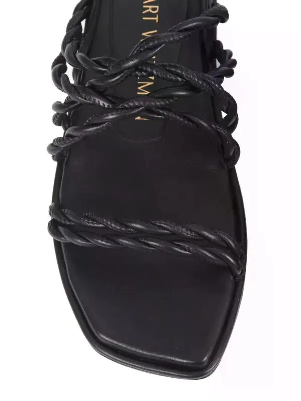STUART WEITZMAN Calypso Braided-strap Sandals