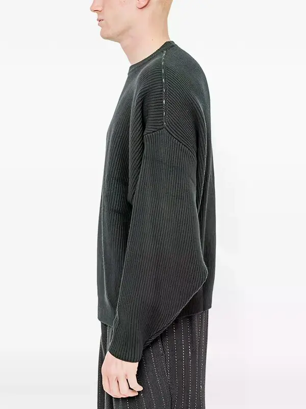 DEVOA Cromagnon Ribbed-knit Sweater