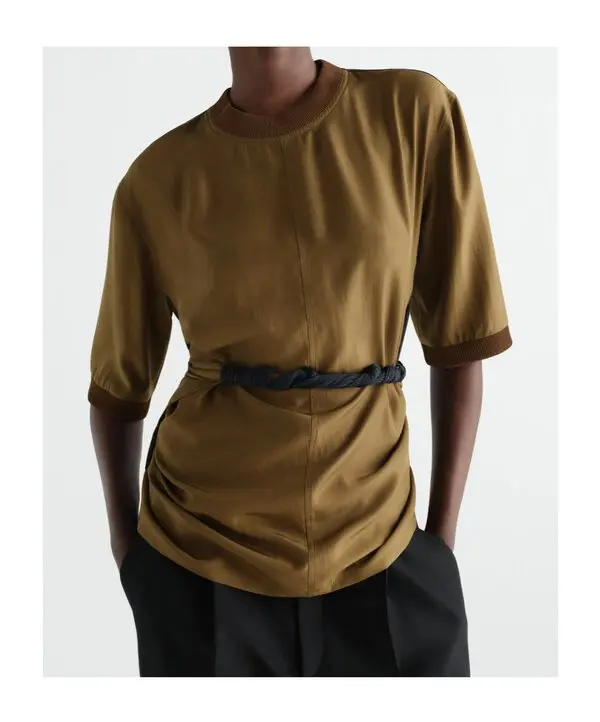 LEMAIRE Silk Ponge Knot Top