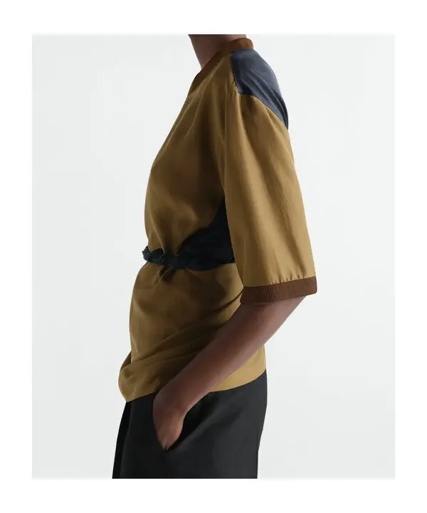 LEMAIRE Silk Ponge Knot Top