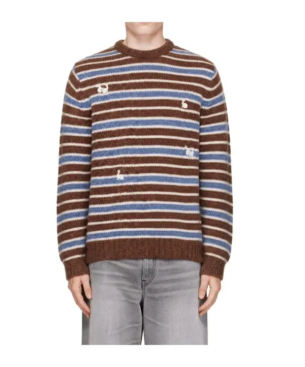 CARNE BOLLENTE Striped Sweater
