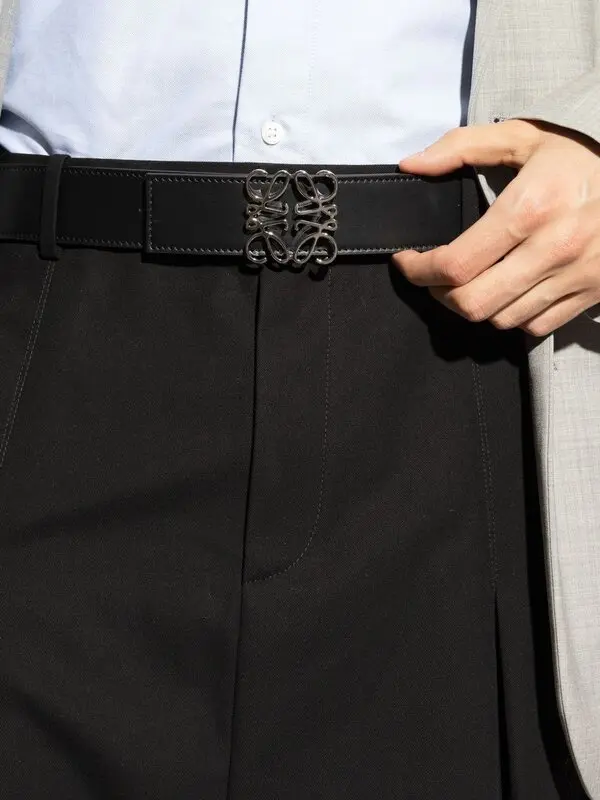 Loewe Anagram Leather Belt