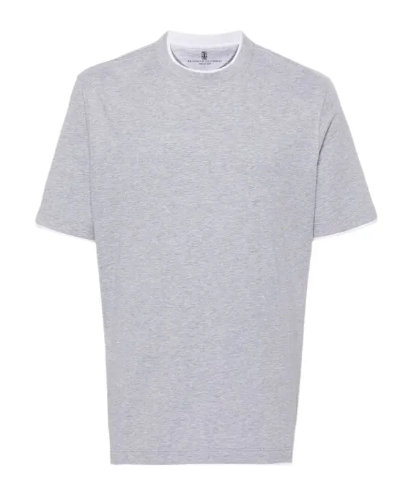 Brunello Cucinelli Layered-effect Crewneck T-shirt