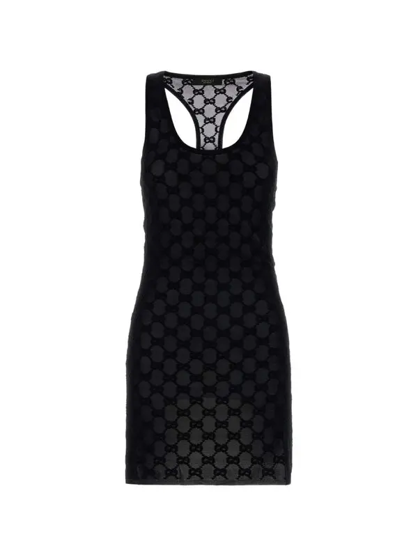 Gucci Gg Crepe Mini Dress