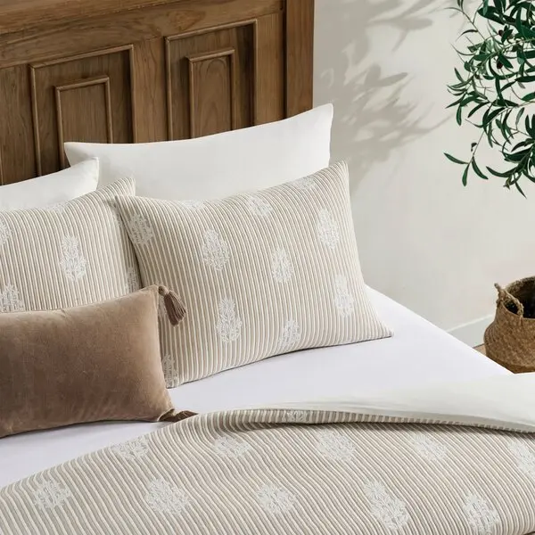 PERI HOME Wildflower Jacquard Comforter Set, Full/queen