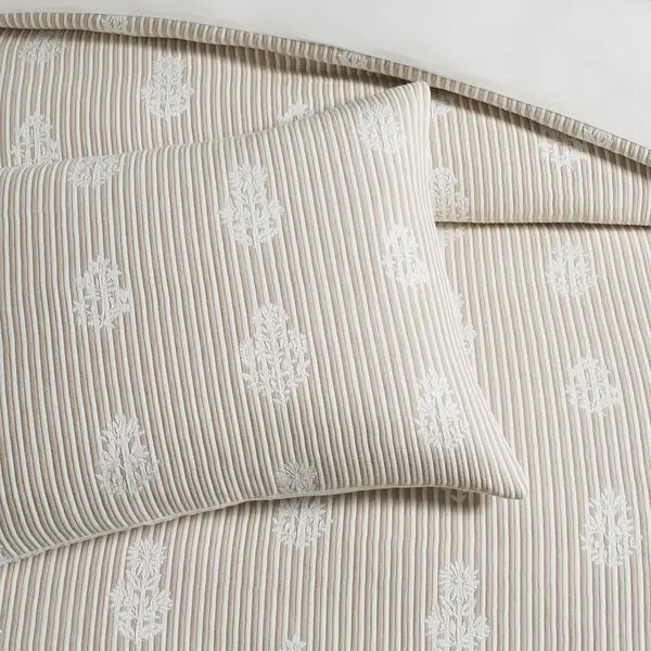 PERI HOME Wildflower Jacquard Comforter Set, Full/queen