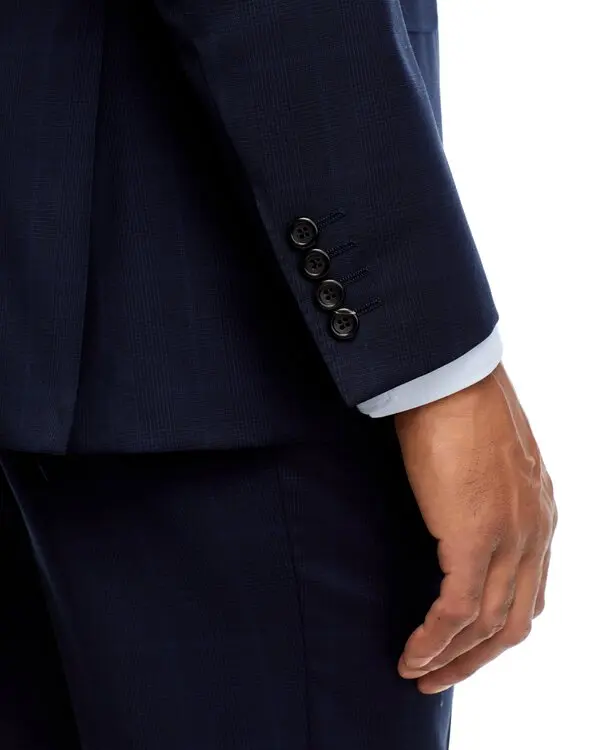 Canali Sienna Tonal Plaid Regular Fit Suit