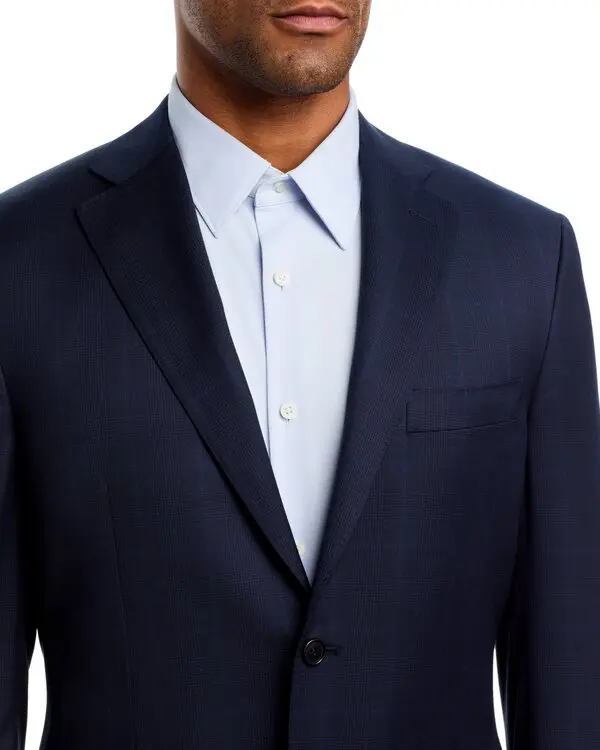 Canali Sienna Tonal Plaid Regular Fit Suit