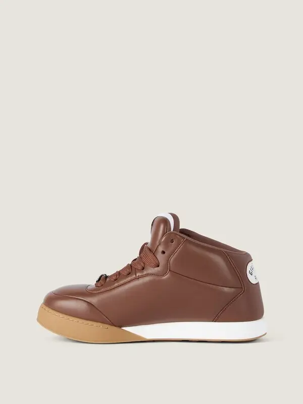 Givenchy Puffy Yard Mid-top Sneakers In Nappa Leather