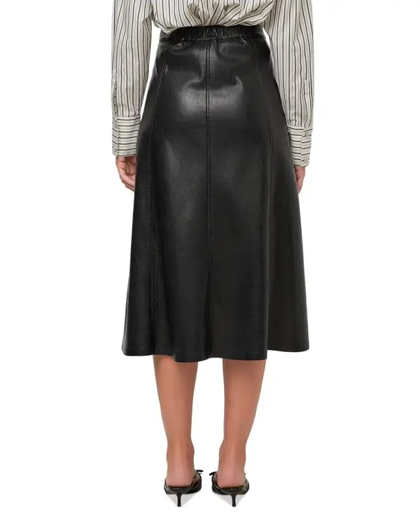 Fifteen Twenty Esmeralda Faux Leather Skirt