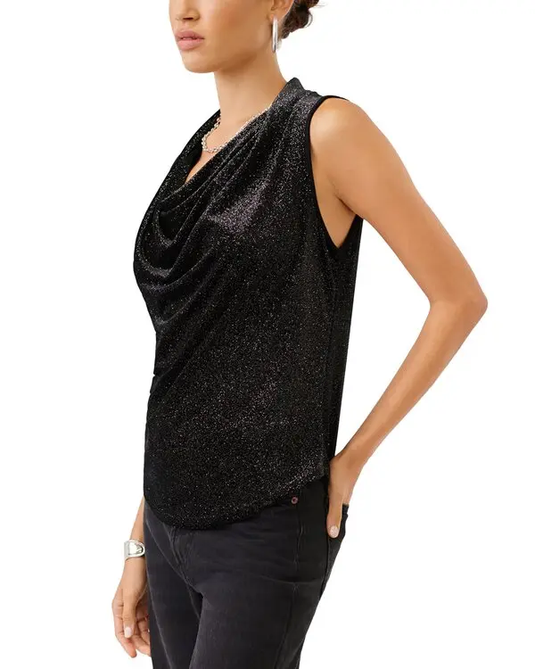Fifteen Twenty Elisa Drape Neck Top