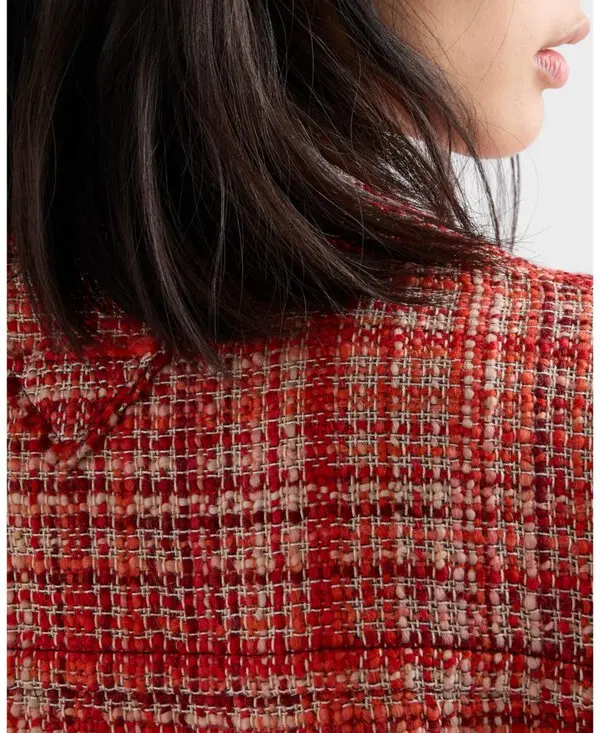 Prada Single-breasted Tweed Jacket