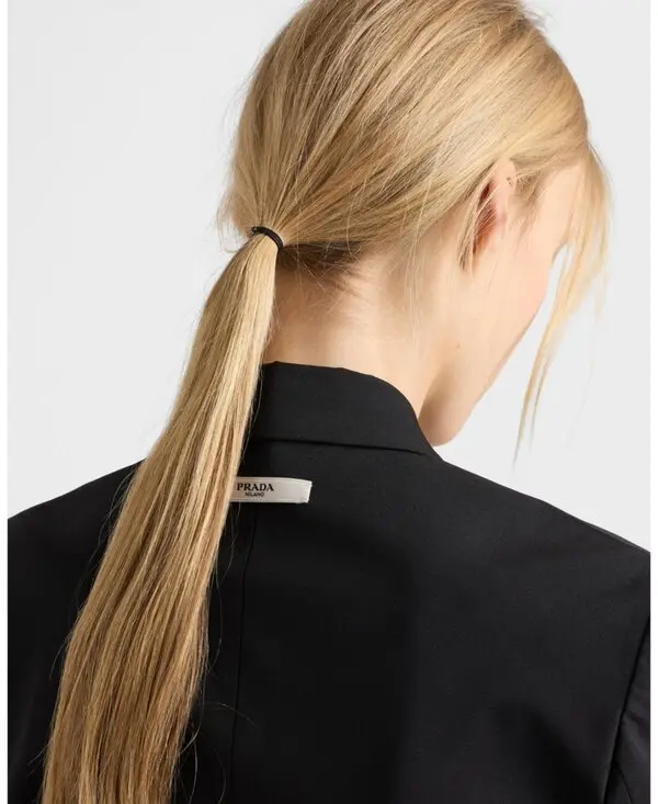Prada Single-breasted Techno Stretch Jacket