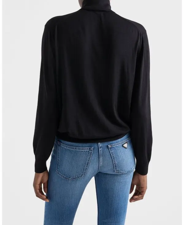 Prada Wool Turtleneck Sweater