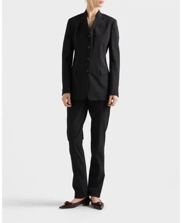 Prada Stretch Technical Fabric Pants