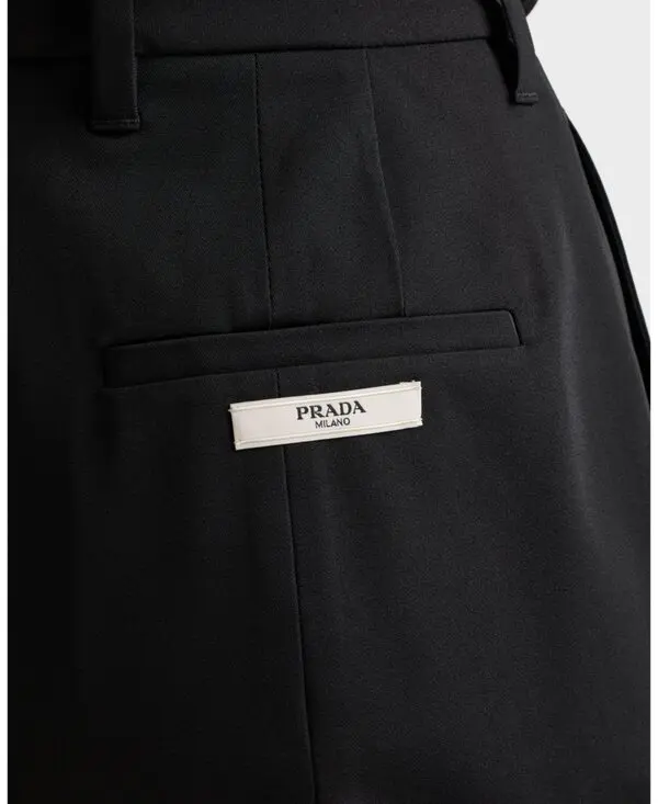 Prada Stretch Technical Fabric Pants