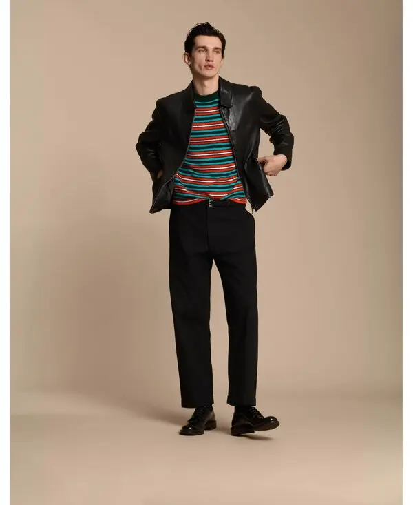 Prada Nappa Leather Blouson Jacket