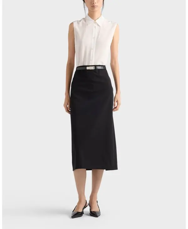 Prada Crepe De Chine Shirt