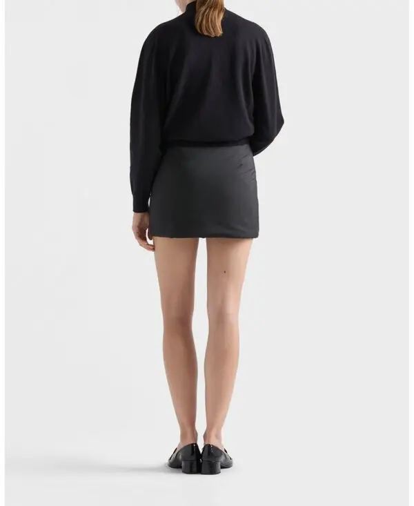 Prada Lightweight Re-nylon Miniskirt