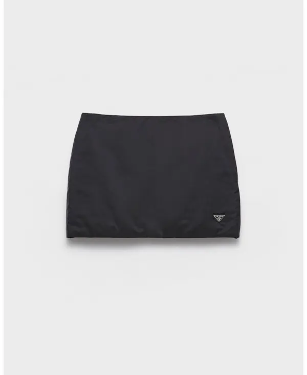 Prada Lightweight Re-nylon Miniskirt