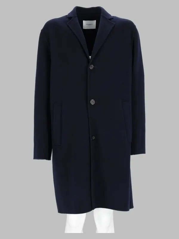 PAOLO PECORA MILANO 100% Wool Trench & Overcoat