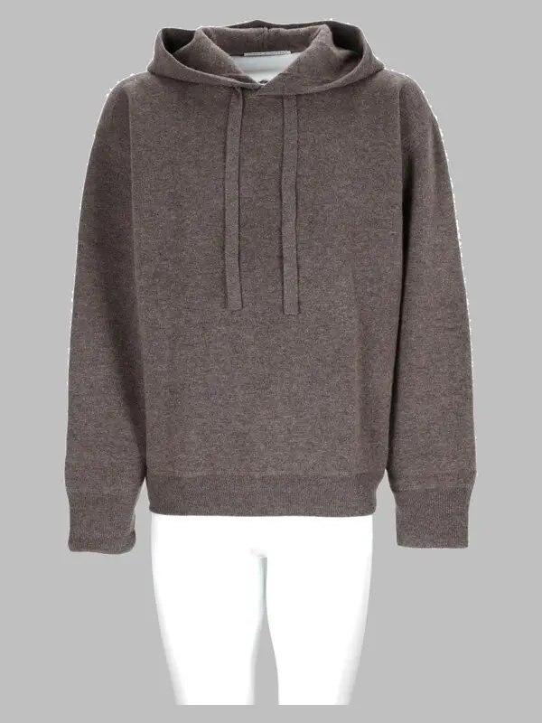 Studio Nicholson Wool-cashmere Hoodie Sweater With Hood