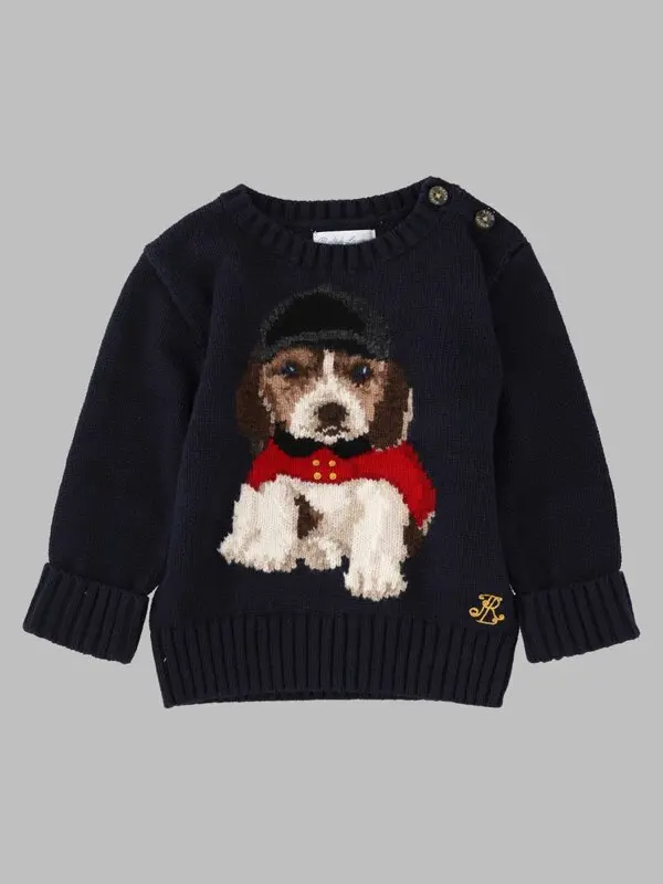 Polo Ralph Lauren Mini Polo Pullover Sweater - Blue