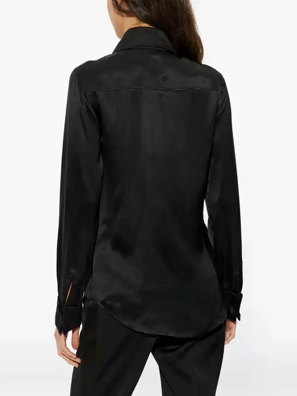 Balmain Silk Satin Shirt