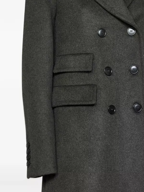 BLANCA VITA Double-breasted A-line Coat