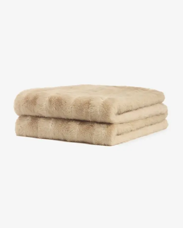 Apparis Jumbo Shaved Mink Brady - Latte Multi