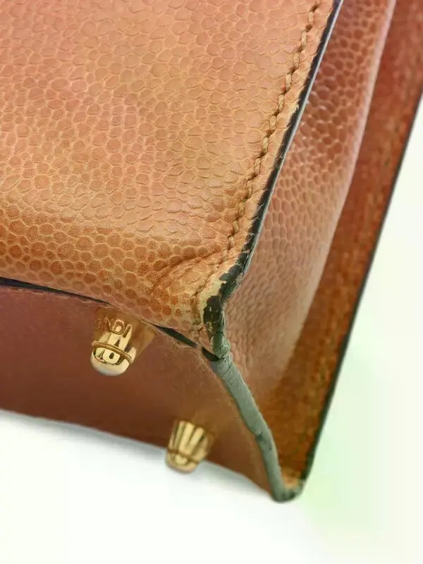 Fendi 2000s Pebble-effect Shoulder Bag