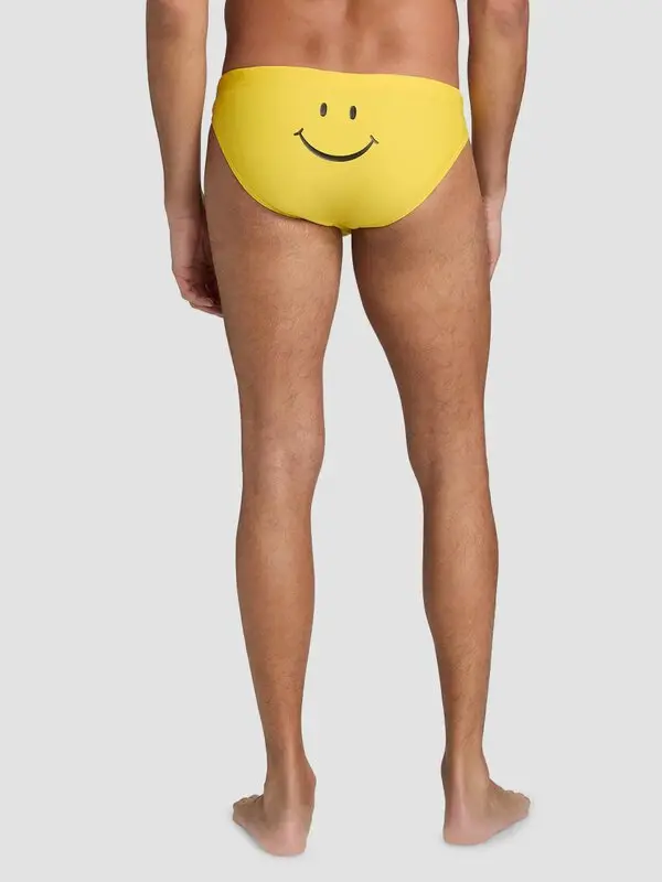 Moschino Smiley Face Swim Briefs