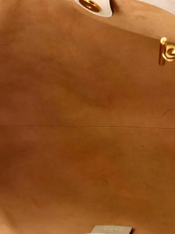 Gucci Rajah Chain Leather Large Tote Bag