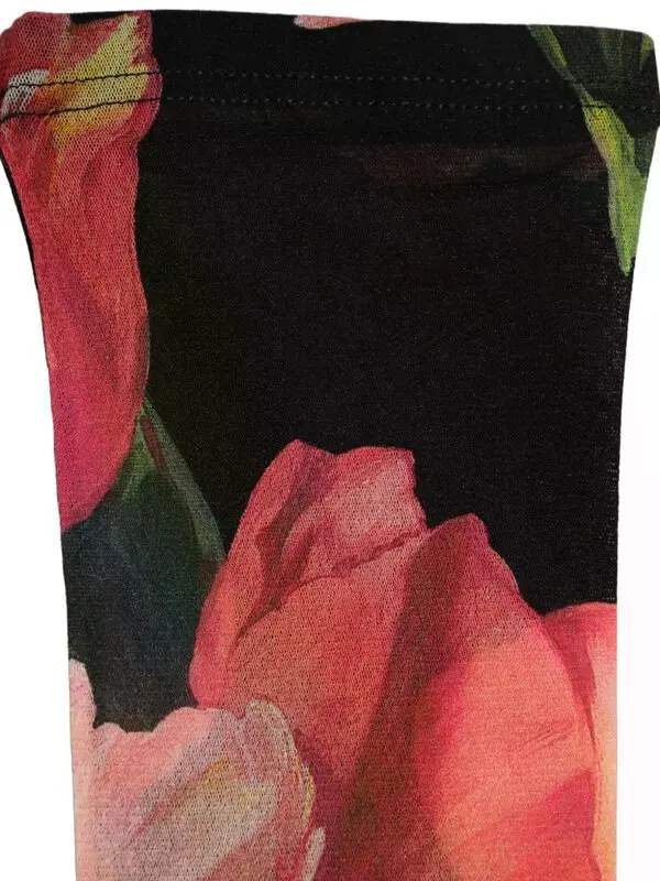 Dolce & Gabbana Tulip-print Stockings