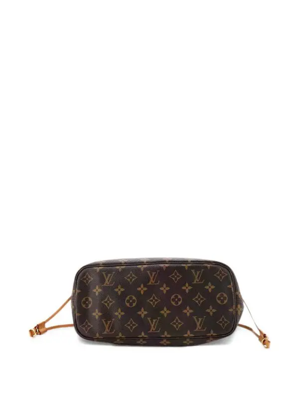 LOUIS VUITTON Neverfull Monogram Canvas Pm Tote Bag - Brown