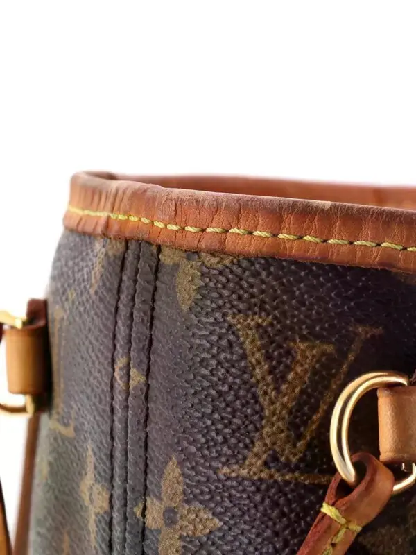 LOUIS VUITTON Neverfull Monogram Canvas Pm Tote Bag - Brown
