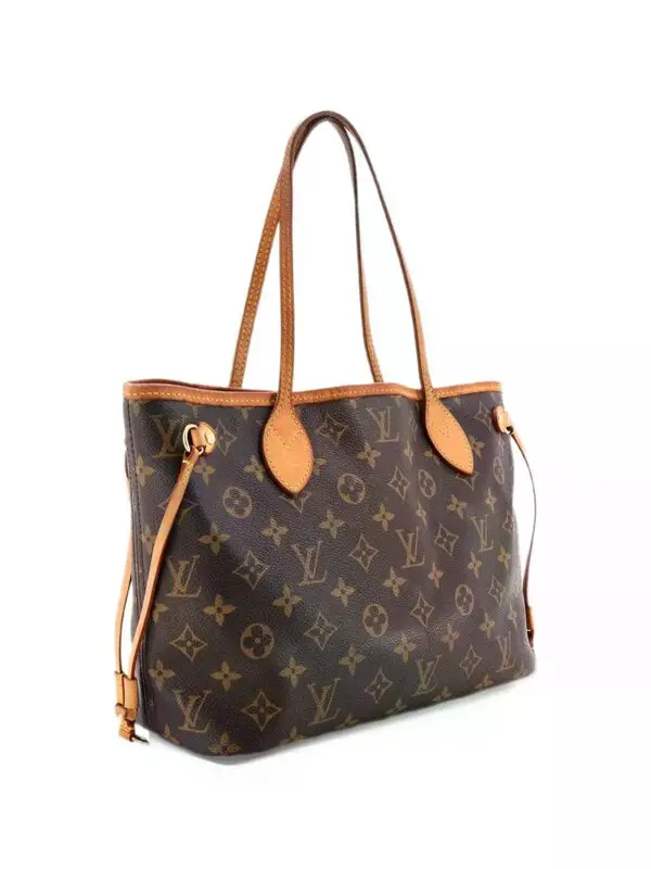LOUIS VUITTON Neverfull Monogram Canvas Pm Tote Bag